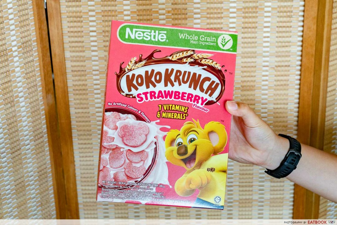 Koko Krunch Strawberry Cereal Is Now In Singapore | Eatbook.sg