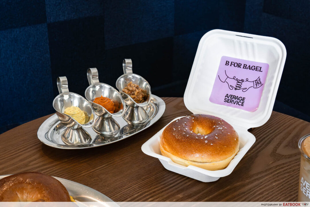 Average Service And B For Bagel Have New Collab | Eatbook.sg