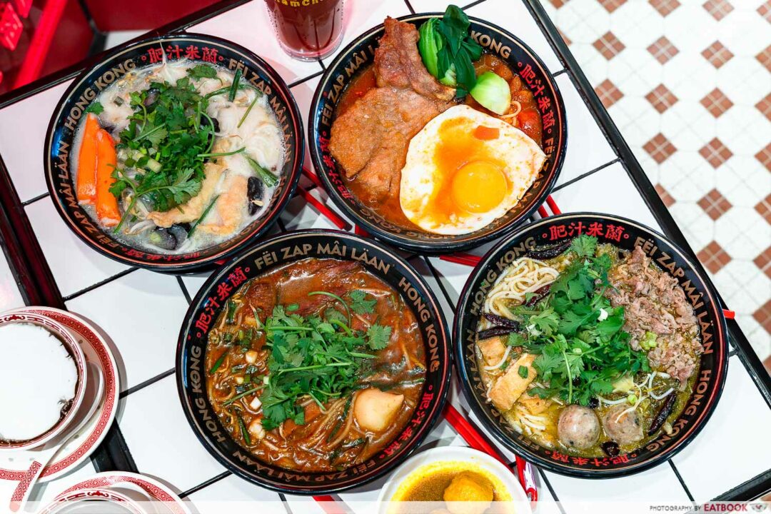 Fei Zap Mai Laan: Popular HK Noodle Chain Opens In SG | Eatbook.sg