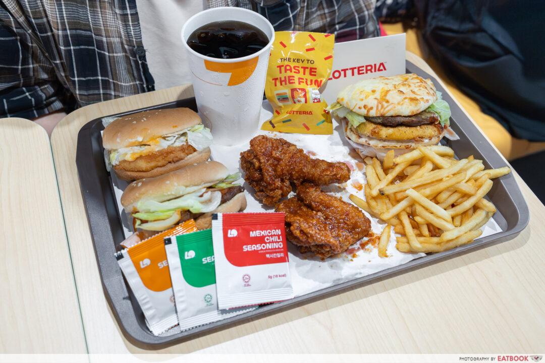 Lotteria Review: Famous Korean Chain Opens At Jewel | Eatbook.sg
