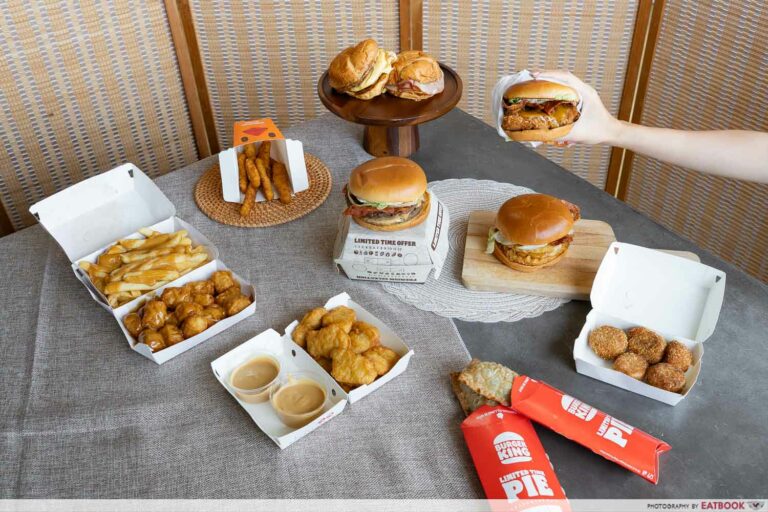 Try Burger King's New Smoky Maple Burgers & Redeem A Digicam | Eatbook.sg