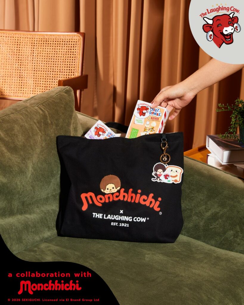 The Laughing Cow Collabs With Monchhichi | Eatbook.sg